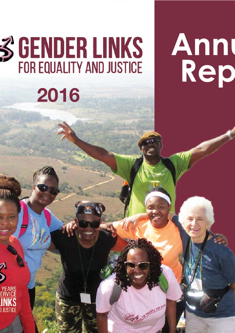 Gender Links | Annual reports